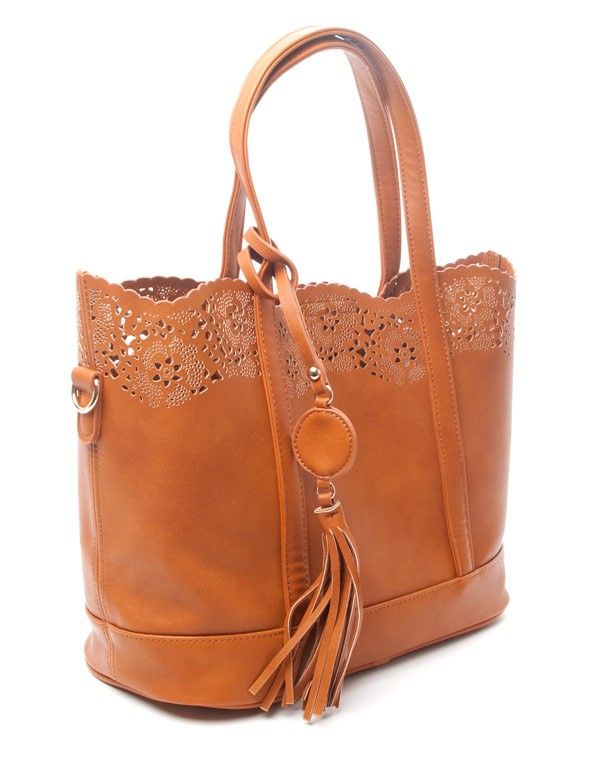 Sac femme Flora&Co: Sac à main camel